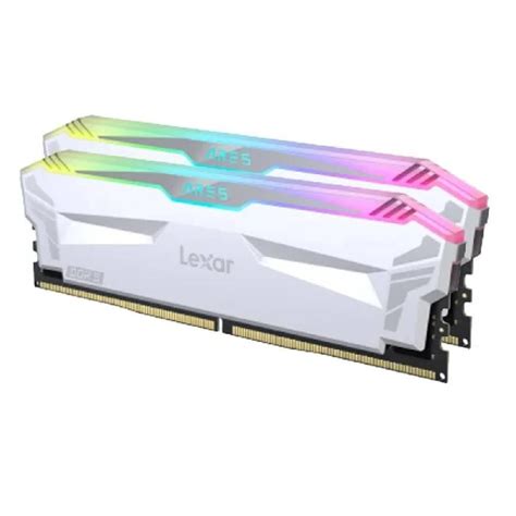 Lexar 32gb 2x16gb Ares Rgb 6400mhz Cl32 Intel Xmp Amd Expo Ddr5 Beyaz Dual Kit Ram Itopya