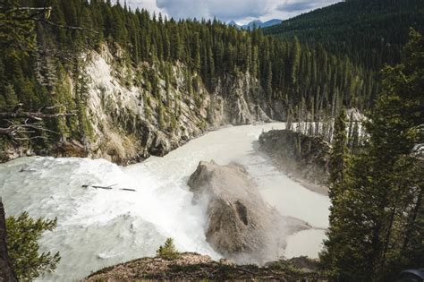 Wapta Falls Hike In Yoho National Park