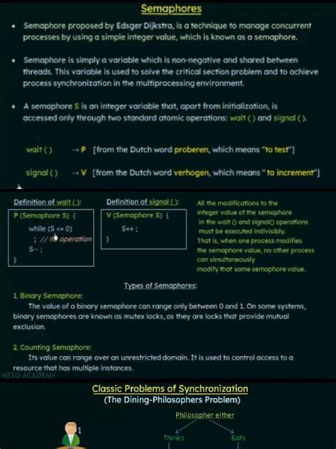 semaphores diningphilosopher pdf