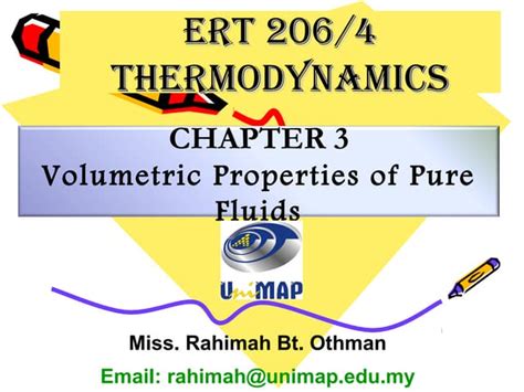 Thermodynamic Chapter 2 Properties Of Pure Substances Ppt Chemistry Science