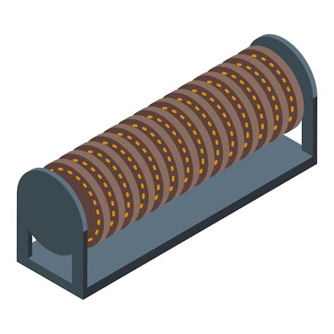 Premium Vector Cylinder Cipher Icon Isometric Of Cylinder Cipher Vector Icon For Web Design
