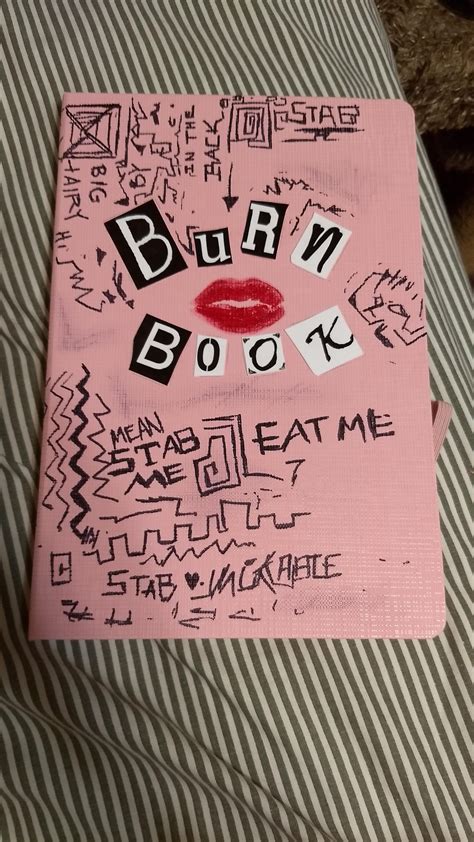 Inside Burn Book Mean Girls