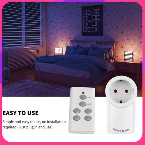 【all】 1 รีโมทคอนโทรลปลั๊กสหภาพยุโรป Shopee Thailand