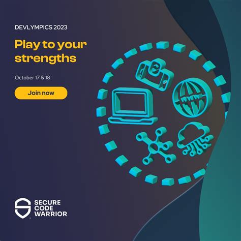 Secure Code Warrior On Linkedin Devlympics2023 Appsec Cybersecurity