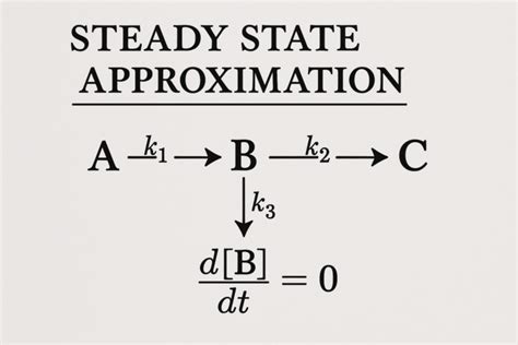 Steady State Approximation Definition Formula And Examples