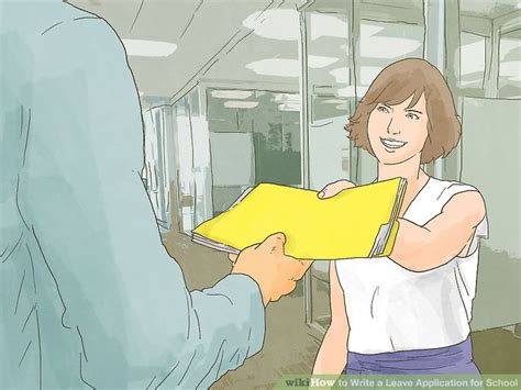 How To Write A Leave Application For Babe With Pictures