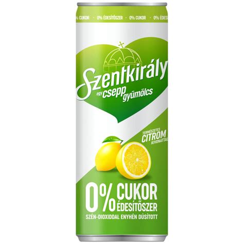 Szentkirályi Egy Csepp Gyümölcs 0 25l Citrom Szomjasfutar Hu