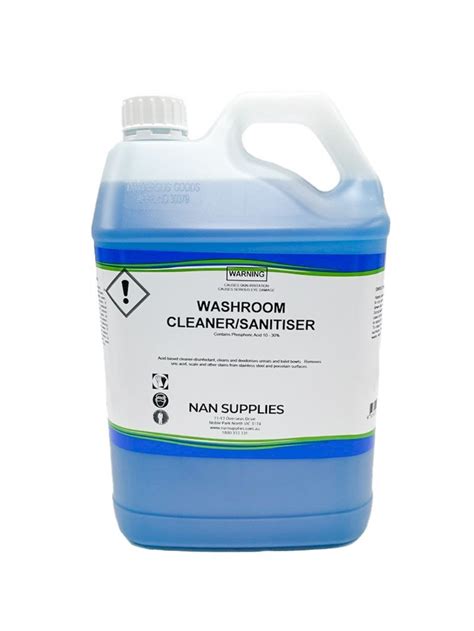 Washroom Cleaner Sanitiser 5l Keeping Contained Care Pty Ltd