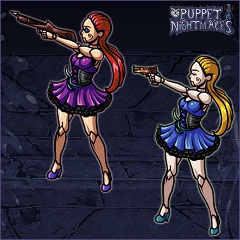 Malicious Marionette And Tender Doll Attack Game Sprites By Phoenixignis