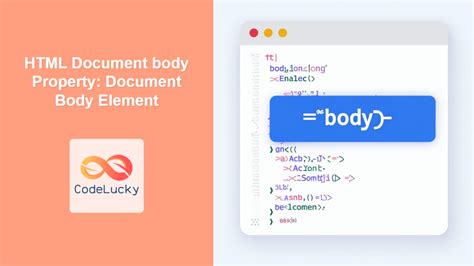 Html Dom Body Object Accessing Body Elements Codelucky
