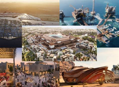 Saudi Arabia Project Overview Map Mega Projects In Ksa
