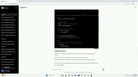 Python Connect To Oracle Youtube