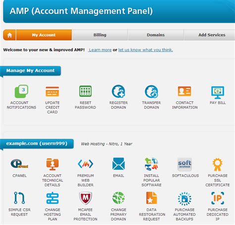 How To Login To Account Management Panel Web Hosting Hub