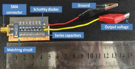 The Fabricated Cockcroft Walton Voltage Multiplier Rectifier