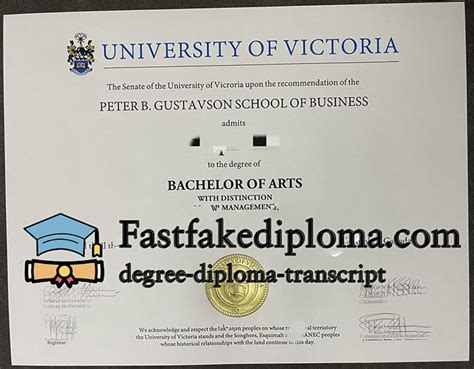 Buy University Of Victoria Degree With Transcript Package Buy A High