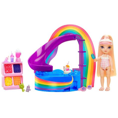 Rainbow High Pool Day Playset Dolls B M