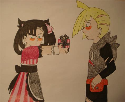 Gladion X Marnie By Layzap On Deviantart