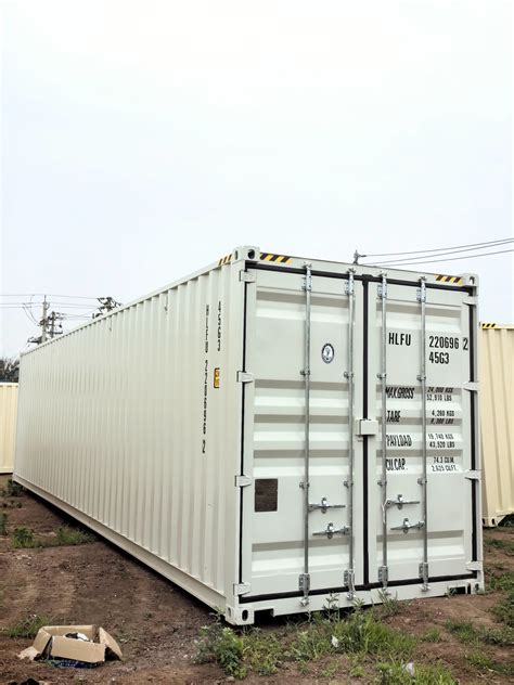 Csc Certificated 40FT Side Open Storage Container Side Open Container And Side Doors