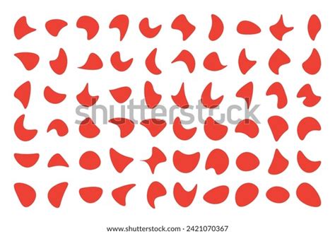 Random Blob Shapes Blobs Shape Organic Stock Vector Royalty Free 2421070367 Shutterstock