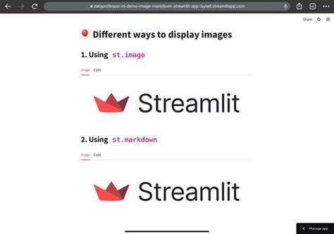 Image In Markdown Using Streamlit Streamlit