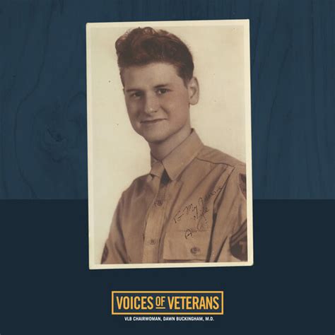 Voices Of Veterans Pfc Alan Pilot Shares His Story Of Service In The U