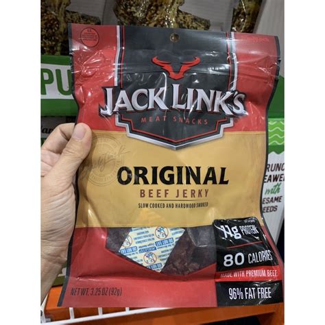 Jack Links Original Beef Jerky 92g Shopee Philippines