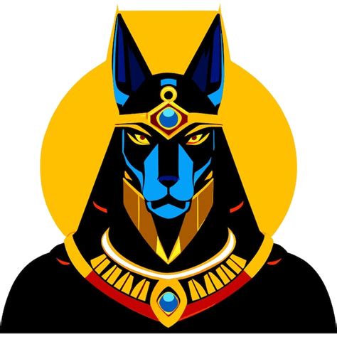 Anubis Vector Illustration Premium Ai Generated Vector