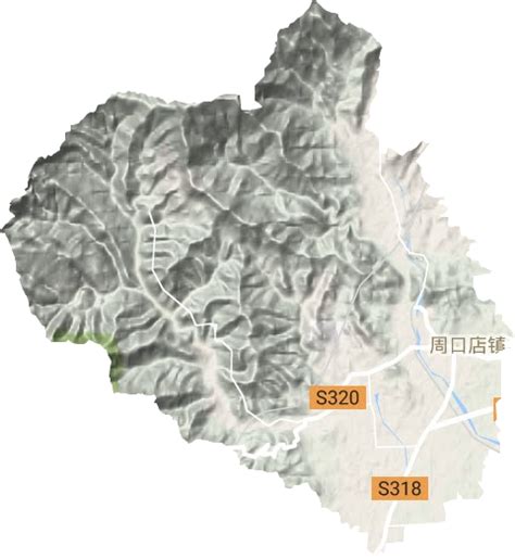 周口店地区办事处高清电子地图