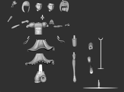 Kana Arima Idol Ver Figure 3d 3d Model 3d Printable Cgtrader