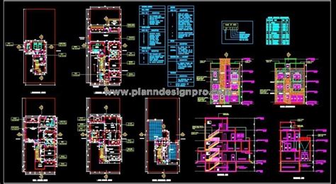 3 Bhk Apartment Layout Autocad Dwg File