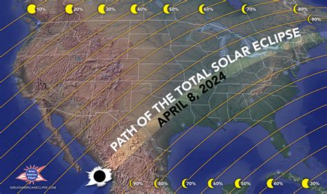 Total Solar Eclipse 2024 Maps Of The Path Of Totality Space