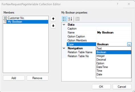 Add Request Page Variables To A Report Fornav
