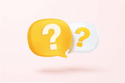 3d 물음표 아이콘 기호 또는 Faq 및 Qa 답변 솔루션 정보를 물어보십시오 질문 질문 답변 기호 또는 만화 최소 스타일