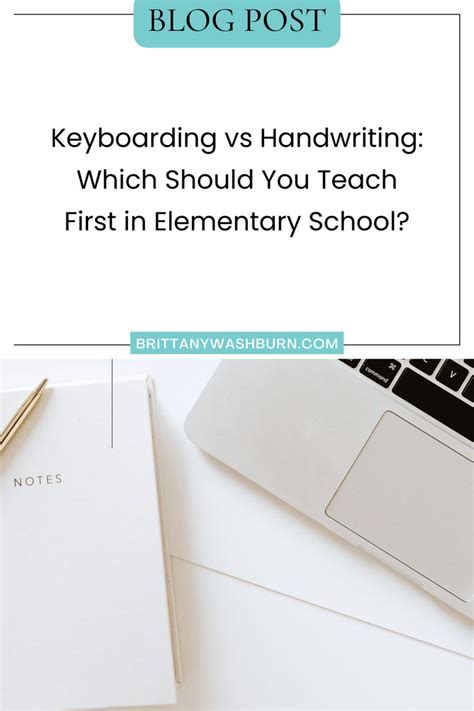Keyboarding Vs Handwriting Which Should You Teach First In Elementary School
