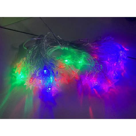 Jual ACEH LAMPU BINTANG RAINBOW KAWAT PUTIH LAMPU TUMBLR NATAL DAN HIASAN LAMOU TUMBLR 10METER