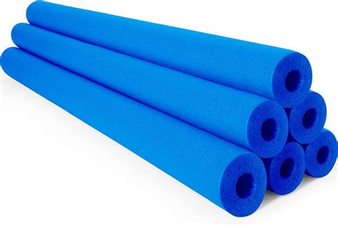 Hollowfly 6 Pack Jumbo Pool Noodles Swimming Floating Foam