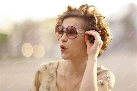 Premium Photo Funny Portrait Of A Beautiful Sexy Girl Summer