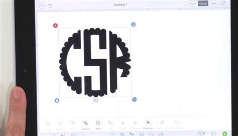 How To Make A Monogram With Your Cricut Makers Gonna Learn