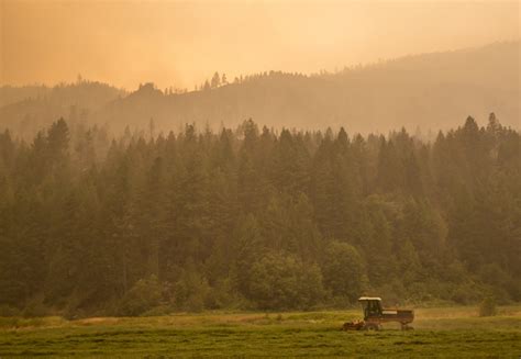 Washington Wildfire Map Update As 4 Fires In Spokane County Spark