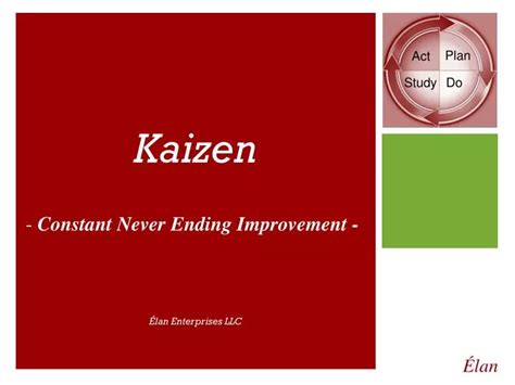 PPT Kaizen PowerPoint Presentation Free Download ID