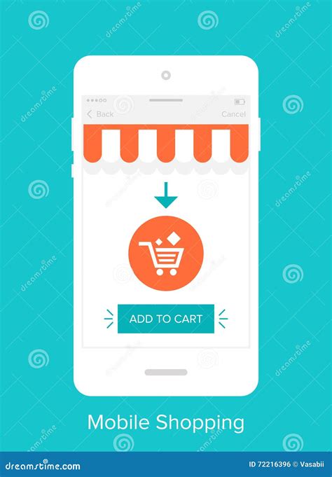 Mobile User Interface Stock Vector Illustration Of Music 72216396