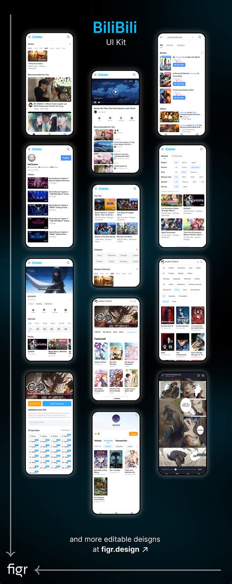 Make Bilibili Ui Your Own By Figr Design On Dribbble