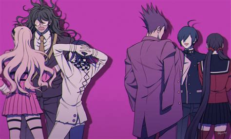 Oma Kokichi Saihara Shuichi Harukawa Maki Momota Kaito Iruma Miu