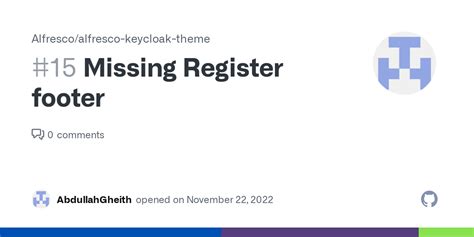 missing register footer · issue 15 · alfresco alfresco keycloak theme · github
