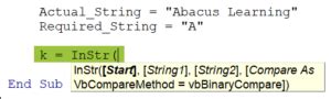 Vba Instr Excel Syntax Step By Step Examples How To Use