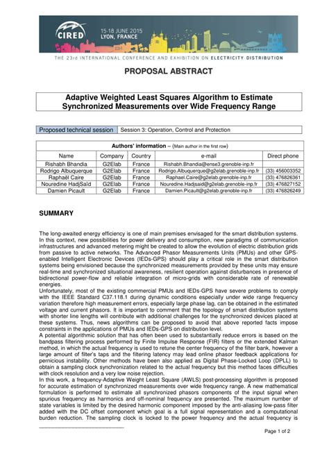 Pdf Adaptive Weighted Least Squares Based Algorithm To Estimate Synchronized Measurements Over