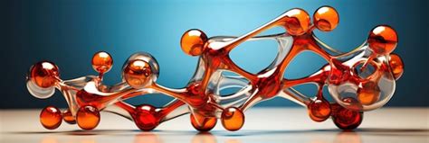 Premium Ai Image Threedimensional Scale Representation Of Molecules Optimized For 169 Hd