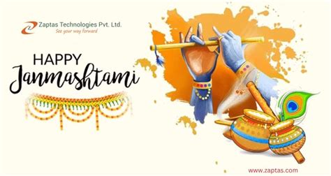 Zaptas Technologies Pvt Ltd On Linkedin Wish Happy Janmashtami
