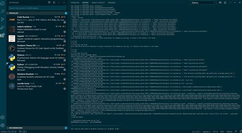I Am Gettting Error In My Output Python In Visual Studio Stack Overflow