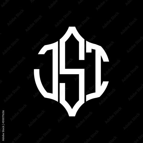 Jst Letter Logo Jst Best Black Background Vector Image Jst Monogram Logo Design For